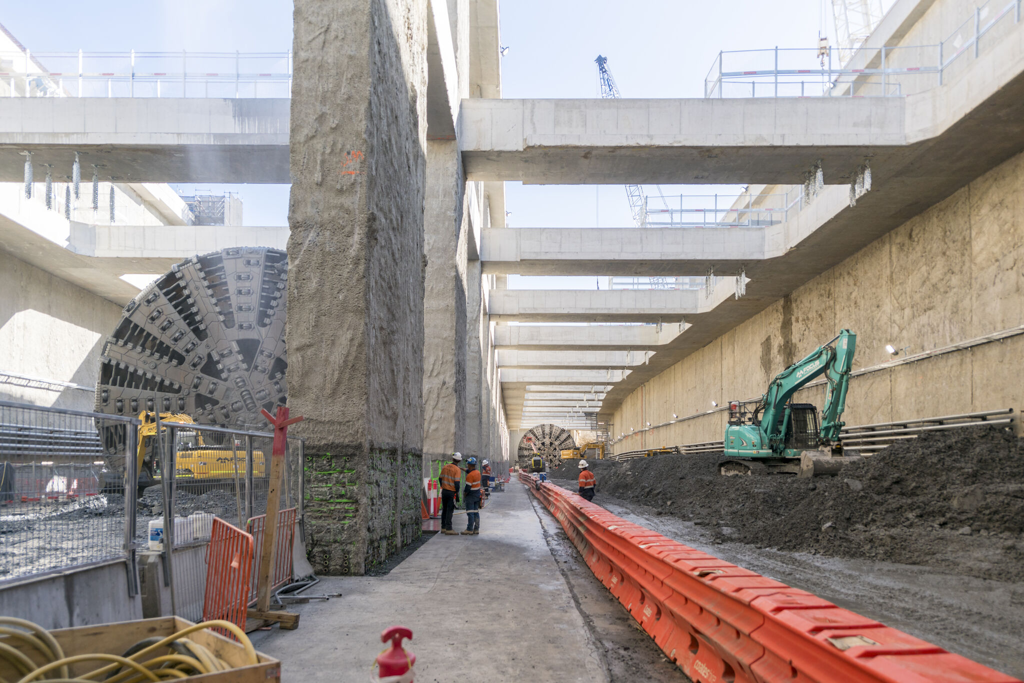 Massive D-walls complete for North East Link - GS E&C Australia